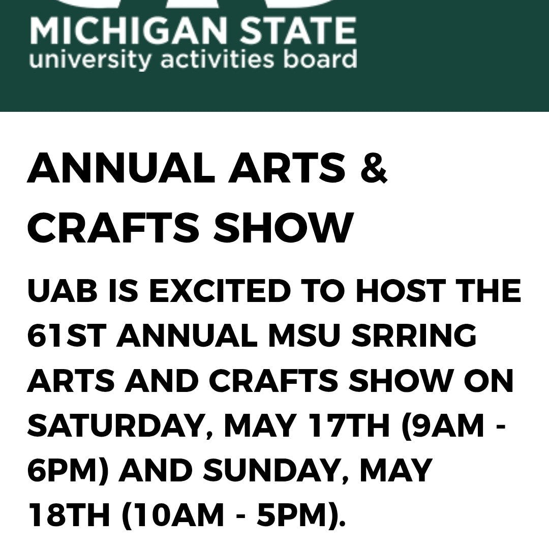 MSU Spring Art & Crafts Show – Vintage Button Jewelry By Krista Moss